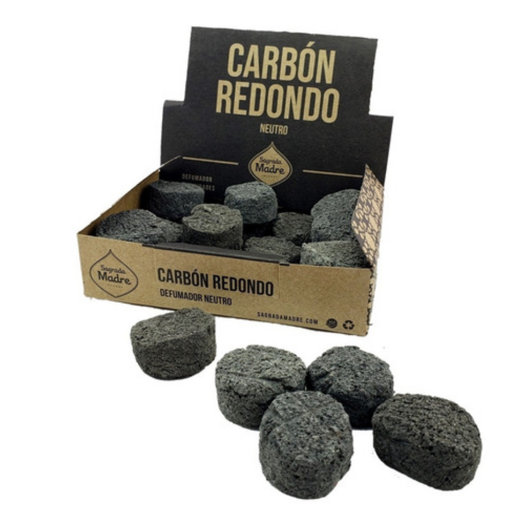 Carbón Defumador Neutro - Sagrada Madre — Rincón Himalaya B2B