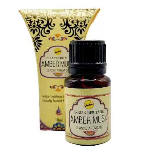 Aceite Aromático Ambar Musk — Rincón Himalaya B2B